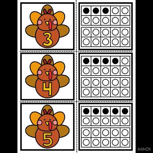 Thanksgiving Turkey Number Matching Cards (0–20) by Serendipity Math Shop