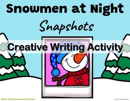 Snowmen at Night - Digital and Printable Writing Activity by Hedden 2 ...