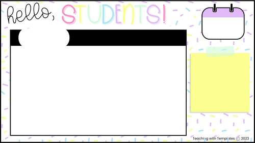 Hello Students - Daily Agenda - Google Slides-Spring Boho Theme-Morning ...