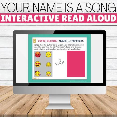 Your Name is a Song Interactive Read Aloud for Back to School | TpT