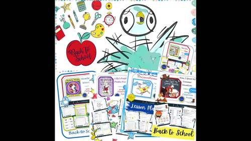 Back To School Picture Book Bundle by Mrs Lena | TpT