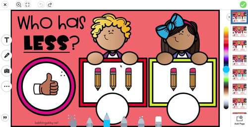 Comparing Quantities | Digital Math Activity for Google Slides™ and Seesaw™