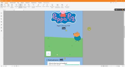Peppa Pig. ESL. Breakfast food/jobs/medicine, patient, visitor | TPT