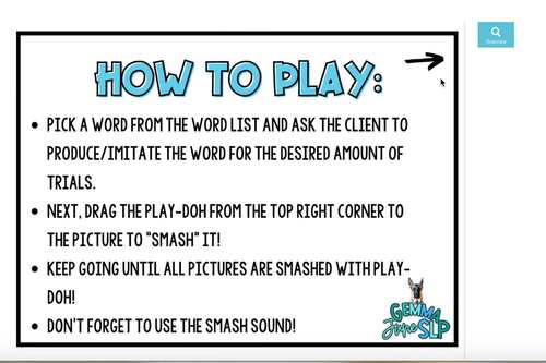 /K/ Speech Sound Smash Mats BOOM Cards™ Deck for Distance Learning