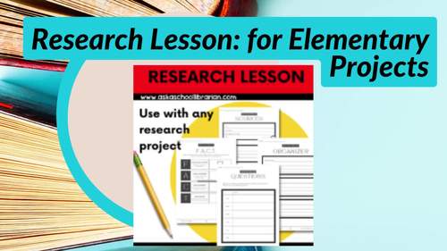 Research Lesson | Upper Elementary (Gr 3-Up) by Tina Brigham | TPT