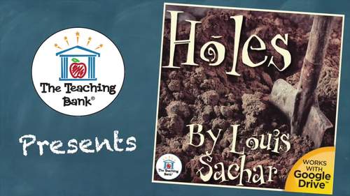 Holes Novel Study Book Unit by The Teaching Bank | TpT