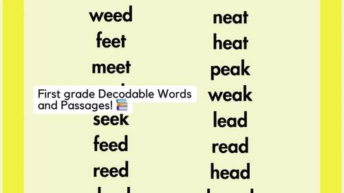 Special Ed | Level 1 First Grade Reading Comprehension and Decoding Bundle