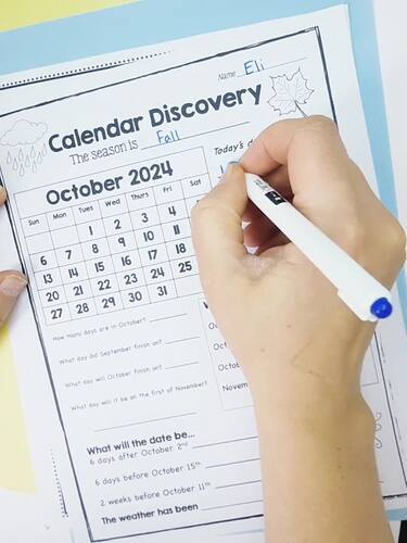 Reading Calendars Math Worksheets - July 25 to July 26 - FREE Yearly ...