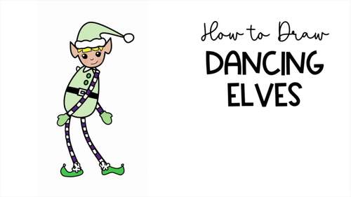 New Years Resolution • Roll A Dancing Elf • Smart Goal Writing Activity