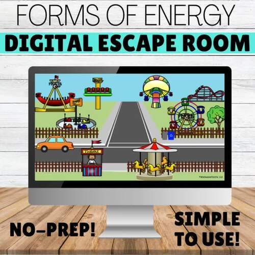 Forms of Energy & Kinetic Transformation Escape Room Activity: MS-PS3-5 ...