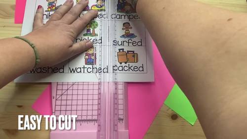 -ed Ending Sounds Sort Word & Pictures (d, t, id) Activity & Worksheet ...