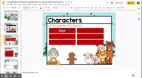 Gingerbread Baby Book Companion with Gingerbread Man Craft & House Activity