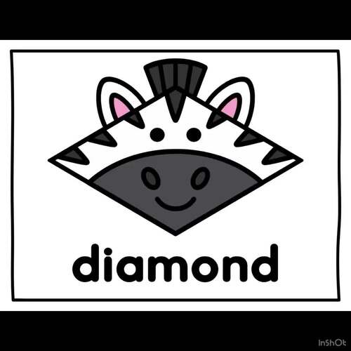 2D Shape Attributes Matching Game Cards | Guess My Shape Activity Bundle