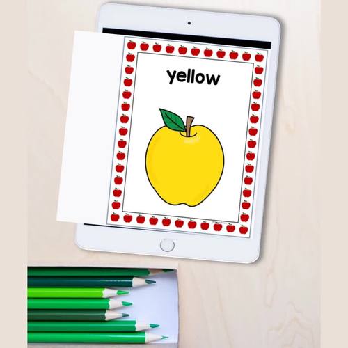 Apple Emergent Readers Digital Google Slides ™ AND Printable by The Fun ...