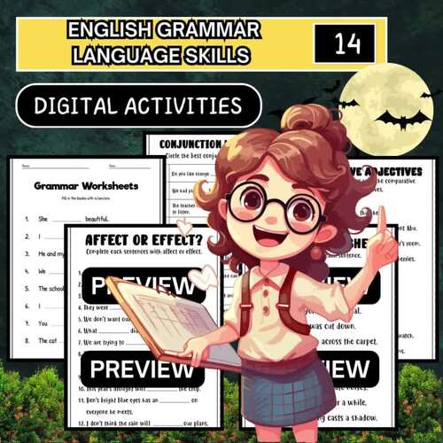 English Grammar Worksheets - Improve Language Skills & Master Grammar