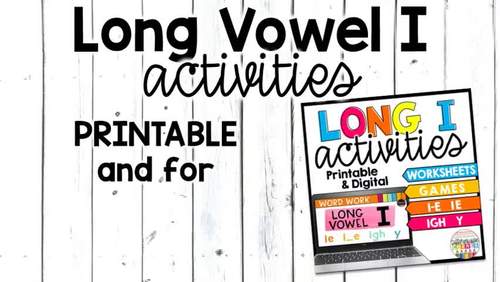 Long I Silent E, Vowel Teams, & Y Phonics Google Classroom Slides ...