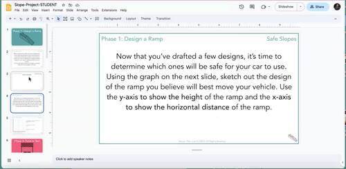 Slope Project - Hands on Linear Equations Project - 8th Grade + Algebra