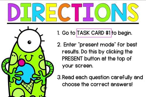 Figurative Language Task Cards | Printable AND Self-Checking (Distance ...