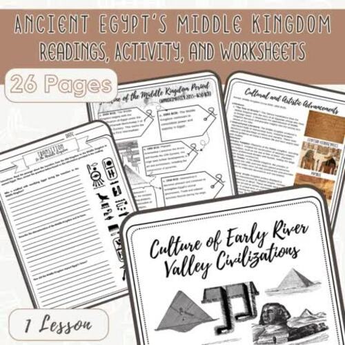 Ancient Egypt's Middle Kingdom - Readings, Activity, and Worksheets