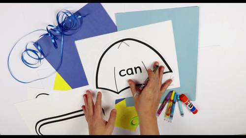 Spring Writing Craft, Coloring Pages and Writing Paper, Growth Mindset ...