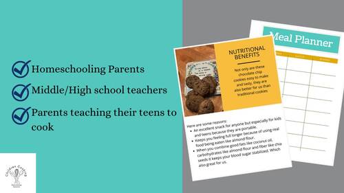 Tasty / Simple Cookie Recipe and a Cookbook for Teen Chefs | TPT