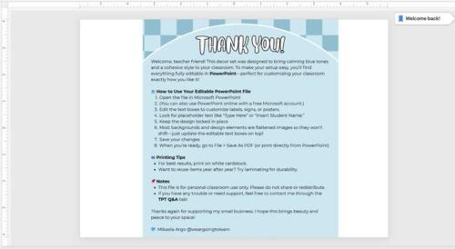 Neutral Blues Classroom Decor Bundle - Coastal Calm Classroom Theme ...