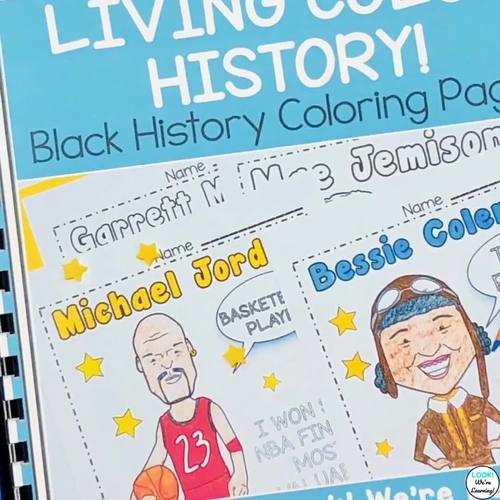Elementary Black History Month Activities: Black History Coloring Pages