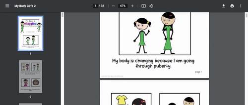 Puberty: My Body is Changing - Girl's Book 2 by East Brew Inspired
