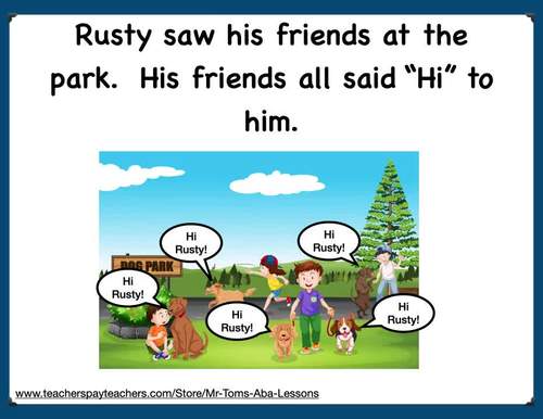 Greetings: Saying Hello to Friends - Social Skills Behavior Story - SEL