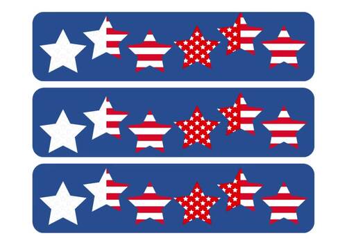 Memorial Day Bulletin Board Borders, Classroom Decor by TeacherUP