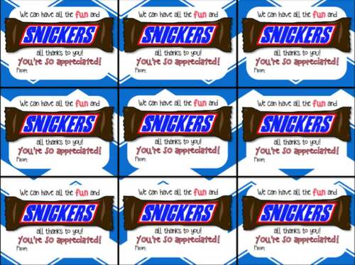 Chocolate Candy Bars Variety Pack Staff Appreciation Bundle- Twix ...