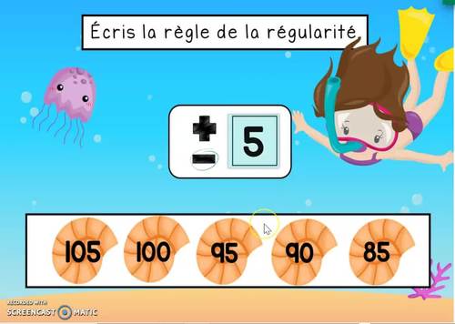 Suite de nombres et les règles de régularité 0-200 Boom Cards by Madame ...