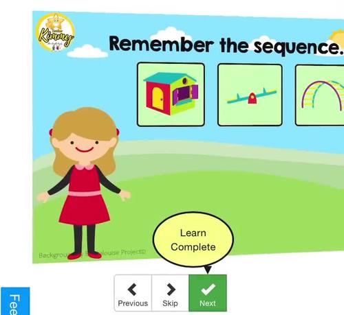 Playground Picture Sequencing | Visual Memory by Teacher Kimmy | TPT