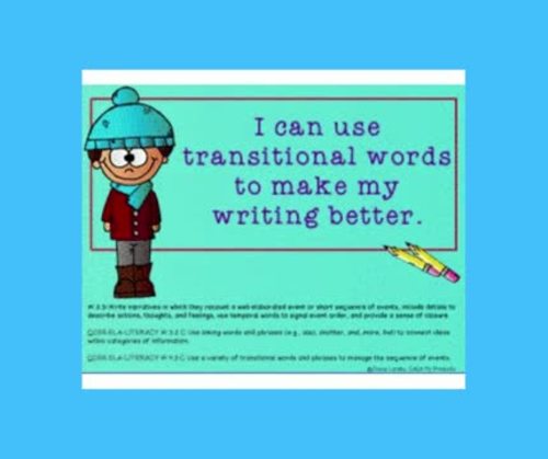 Transition Words PowerPoint by Catch My Products | TpT
