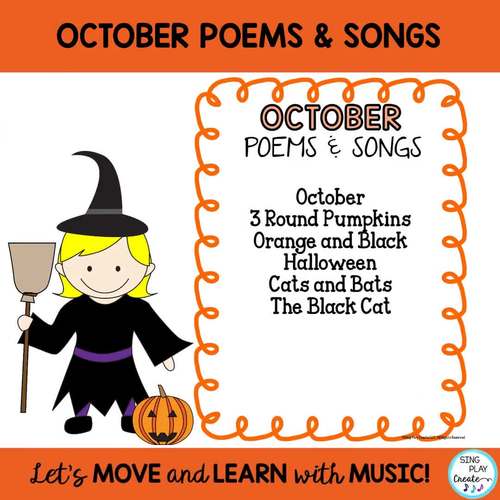 Fall Literacy BUNDLE: Songs, Chants, Poems, Fingerplays, Writing ...