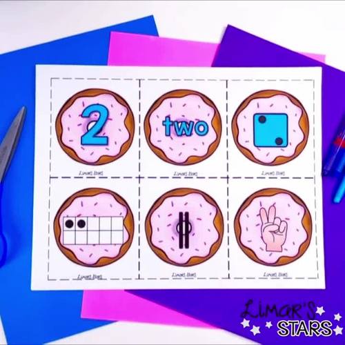 Subitizing Cards 1-30 BUNDLE {BACK TO SCHOOL} by Limars Stars | TPT