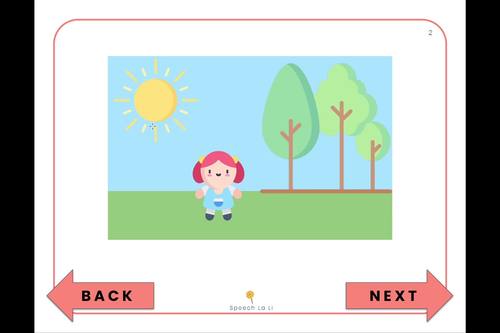 Core Vocab GO 2 Word Phrases Digital Adapted Book Speech Therapy by ...