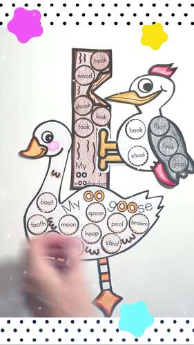 2 Sounds of OO Phonics Crafts Bundle vowel digraph activities short ...