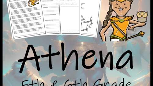 Athena Close Reading Comprehension Activity | 5th Grade & 6th Grade