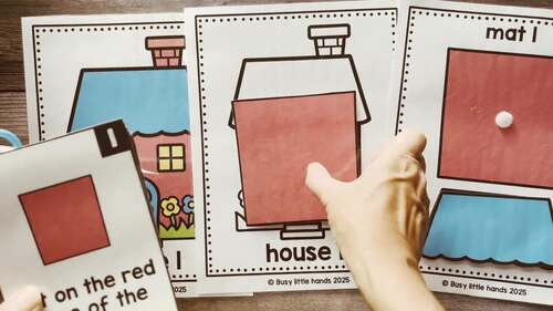 Build a House- Following Directions- Preschool, Kindergarten, Special Ed.