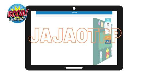 Easter Visual Memory Sequencing - Boom Cards Distance Learning by jajaotrp