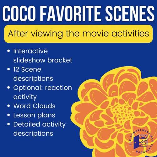 COCO Favorite Scenes in Spanish: Use after finishing the movie | TpT
