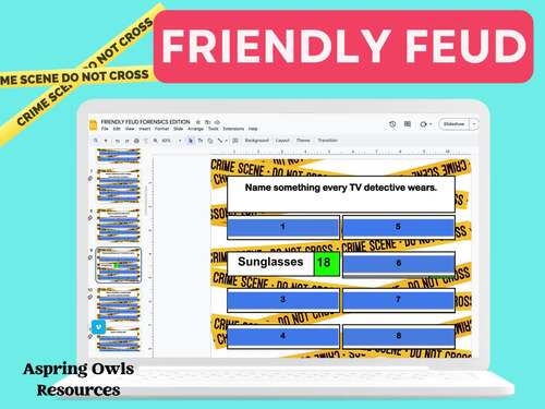 Forensic Science Bell Ringer / Game Day: Friendly Feud Brain Breaks
