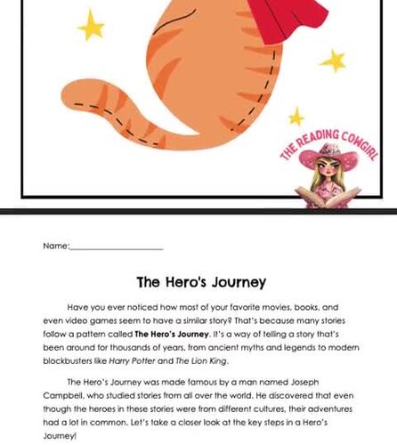 The Hero’s Journey Explained: Lessons and Activities for Grades 4-8