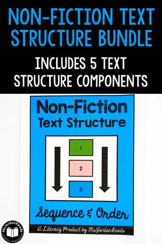 Sequence & Order -- Non-Fiction Text Structure Resource by MsJordanReads