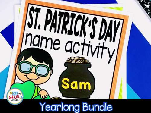 Pre K, Kindergarten Name Activities: Editable Crafts, Tracing & Writing ...