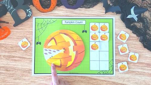 Halloween Busy Book, Interactive Toddler Learning Binder Quiet Book