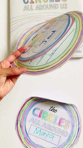 The Circles All Around Us Craft: My Circles, How I show Love and Care ...