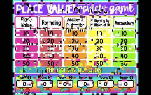 3rd Grade Math | Place Value Jeopardy-Style Review Game! | TPT