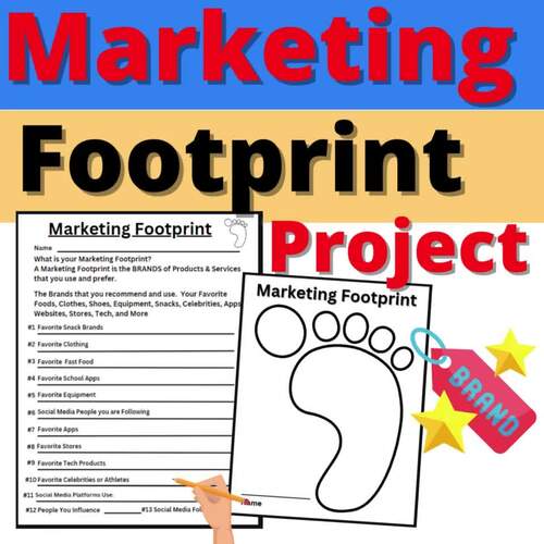 Marketing Footprint Project Activity Advertising Brands Business CTE No ...